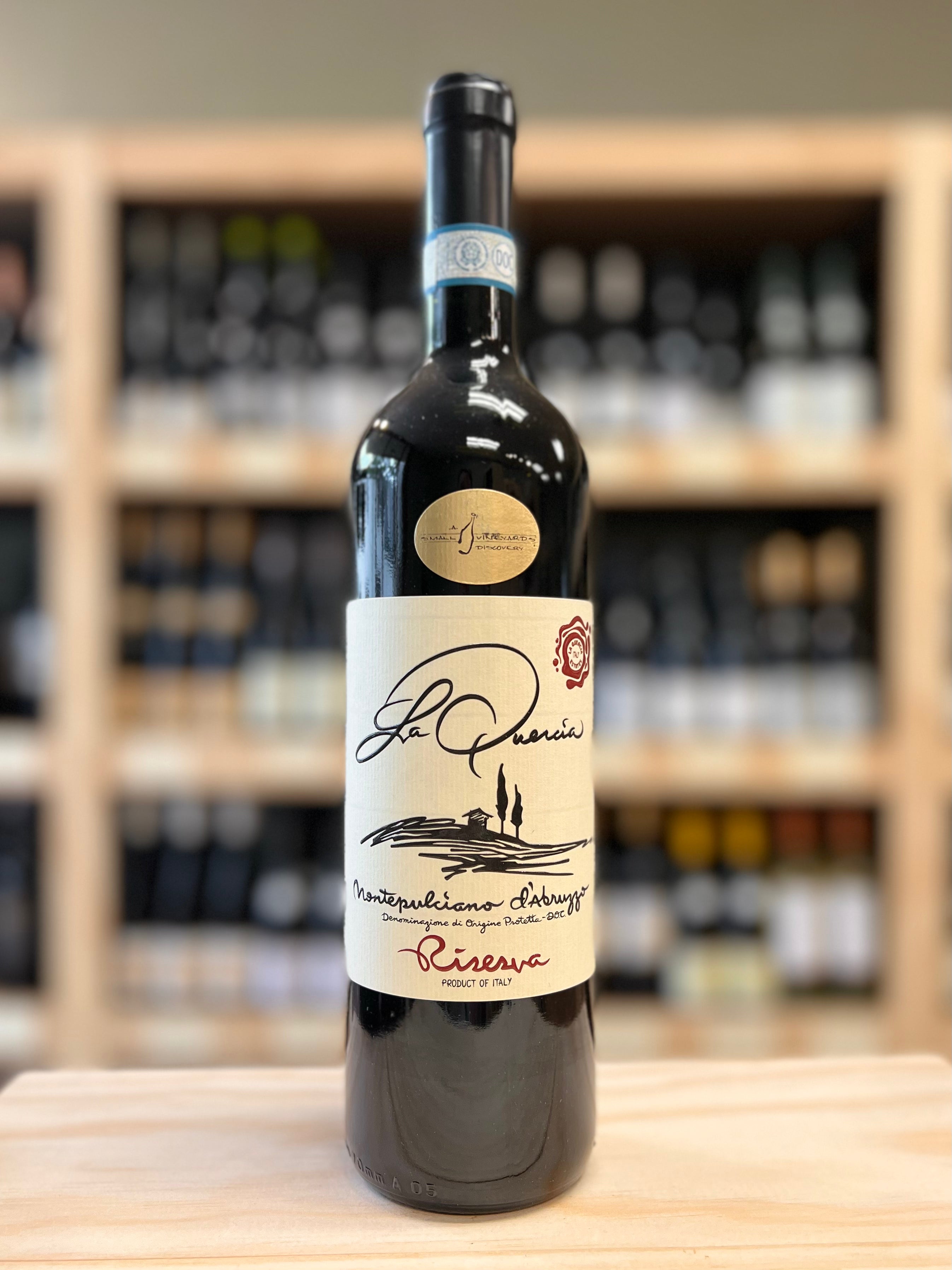La Quercia "Riserva", Montepulciano d'Abruzzo – Pasadena Wine Shop